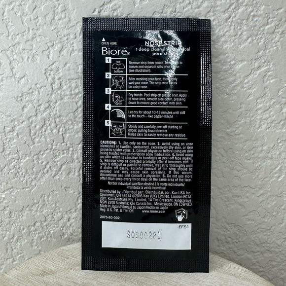 Biore | Skincare | Free Biore Pore Clearing Nose Strip New | Poshmark